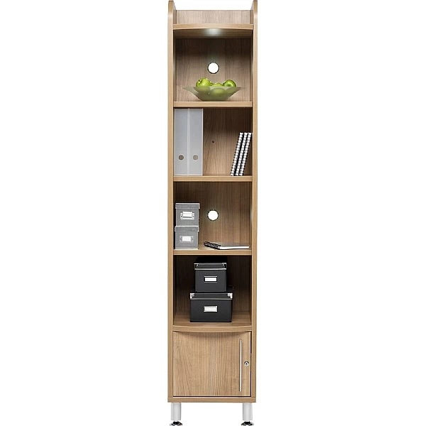 Trilogy Tall Narrow Bookcase Unit Great gift idea for all occasions
