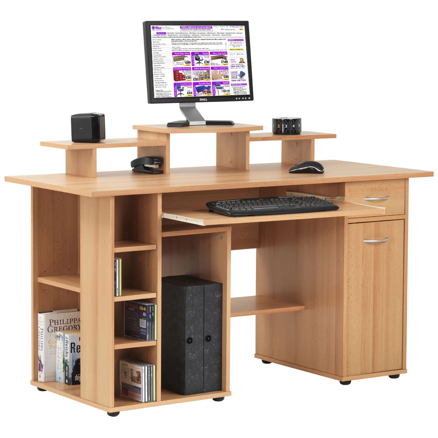 Fashionable Huntington Computer Desk - Home-Furniture